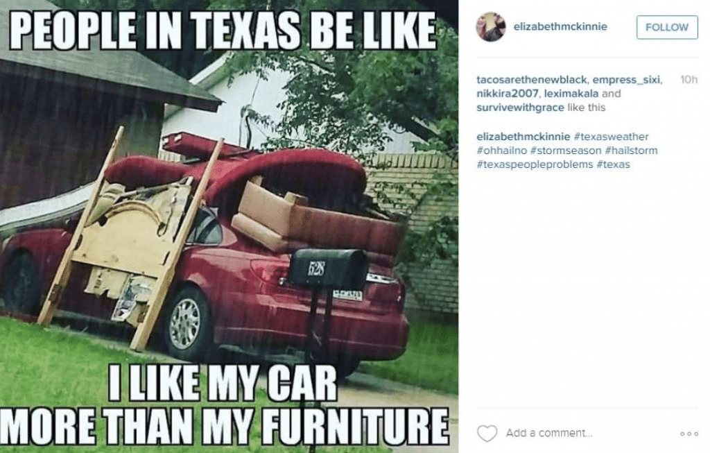 10 hail Memes ALL Texans Can Relate To - Ja-Mar Roofing & Sheet Metal