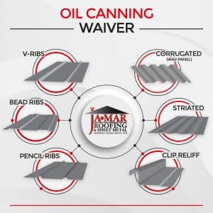 Oil Canning in Metal Roofing - Ja-Mar Roofing & Sheet Metal